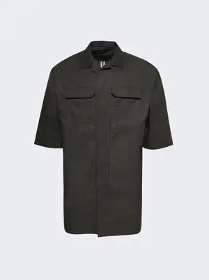 Rick Owens Tommy Shirt - Forest Green
