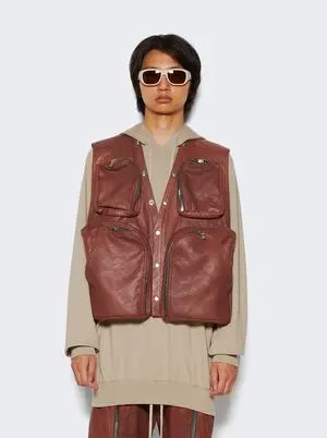 Rick Owens Porterville Cargo Vest - Throat