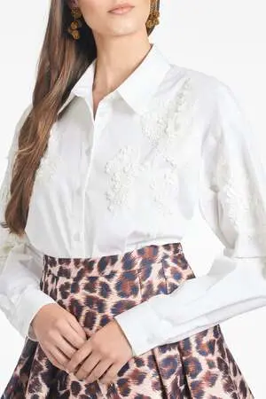 Sachin & Babi Paradiso Embroidered Button-down Shirt