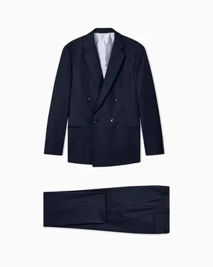 Giorgio Armani Slim Fit Suits - Blue