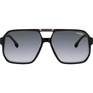 Carrera Eyewear Square Sunglasses - Black Crystal/dark Grey Sf