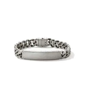 John Hardy Id Curb Chain Bracelet 11mm - Sterling Silver