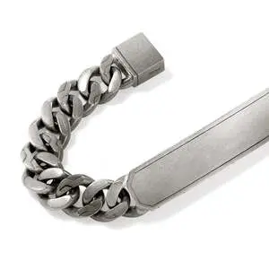 John Hardy Id Curb Chain Bracelet 11mm
