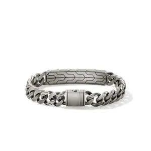 John Hardy Id Curb Chain Bracelet 11mm
