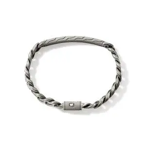 John Hardy Id Curb Chain Bracelet 11mm