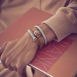 John Hardy Icon Wrap Leather And Bracelet