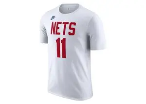 Nike Nike NBA Brooklyn Nets Kyrie Irving T-Shirt - White/red