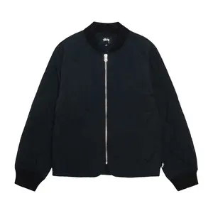 StÜssy 8 Ball Quilted Liner Jacket - Black