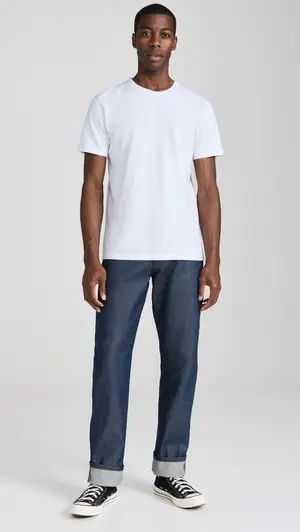 Naked & Famous Denim True Guy Selvedge Jeans - Natural Indigo