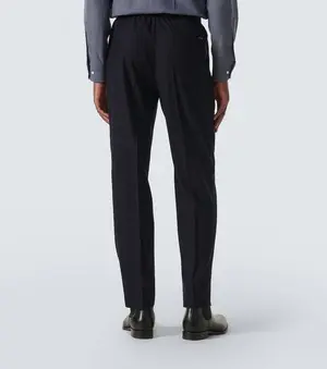 Loro Piana Jan Wool And Cashmere Straight Pants