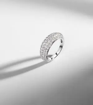 KAMYEN Diamond Disco Ring In 18kt White Gold
