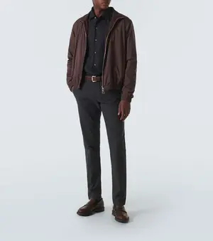 Loro Piana André Linen Shirt - Blue