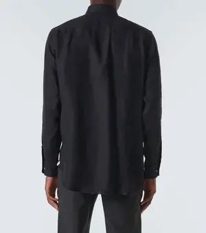 Loro Piana André Linen Shirt - Blue