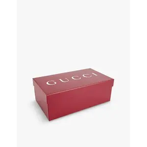 Gucci Jordaan Horsebit-embellished Leather Loafers - Nero