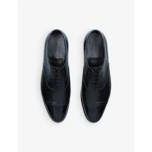 John Lobb City Ii Leather Oxford Shoes - Black