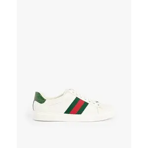 Gucci Ace Leather Low-top Sneakers