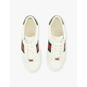 Gucci Ace Leather Low-top Sneakers