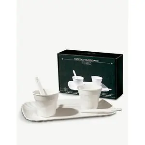 SELETTI Estetico Quotidiano Porcelain Coffee Set