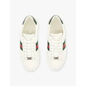 Gucci Ace Leather Low-top Sneakers