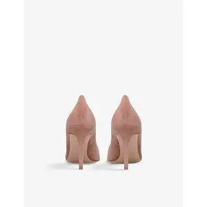 GIANVITO ROSSI Pointed-toe Suede Court Heels