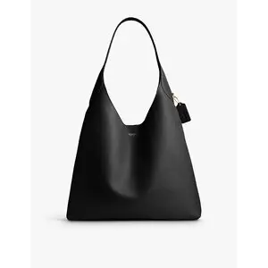 COACH Brooklyn Leather Shoulder Bag - Black