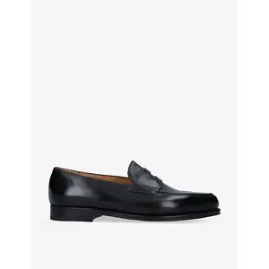John Lobb Lopez Leather Loafers