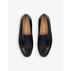 John Lobb Lopez Leather Loafers
