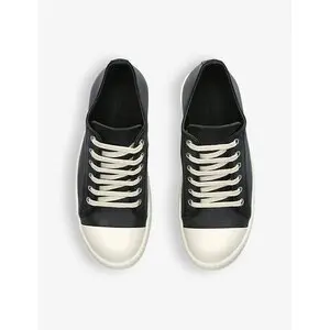 Rick Owens Toe-cap Leather Low-top Trainers