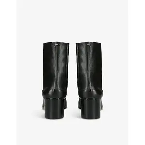 MAISON MARGIELA Tabi Leather Heeled Ankle Boots