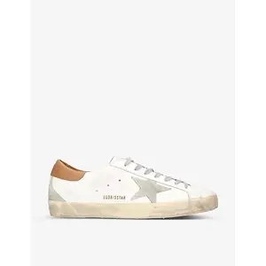 GOLDEN GOOSE Superstar Star-appliqué Leather Low-top Trainers