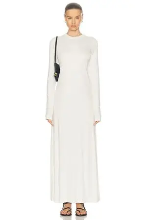 TOTEME Long Sleeve Jersey Dress