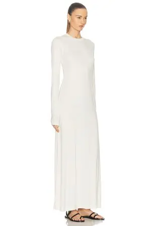 TOTEME Long Sleeve Jersey Dress