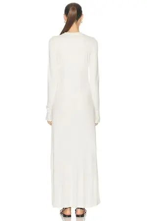 TOTEME Long Sleeve Jersey Dress