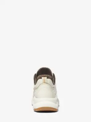 Michael Kors Katrina Mixed-media Trainer