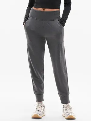 Athleta Coaster Luxe High Rise Jogger - Charcoal Grey Heather