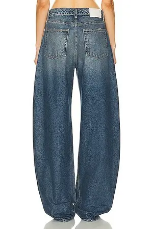 GRLFRND Paola Barrel Leg Jeans - Austin
