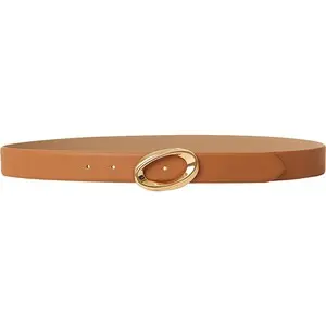 B-low The Belt B-Low The Belt Gracie Leather Belt Cuoio Gold
