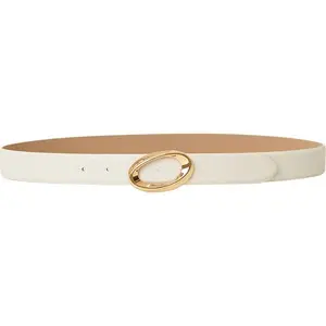 B-low The Belt Gracie Leather Belt - Gesso Gold