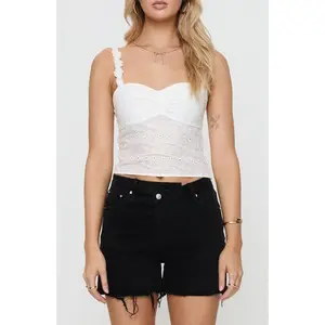 Princess Polly Franca Eyelet Rosette Tank