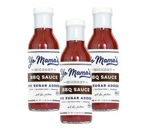 YO MAMA'S FOODS Yo Mama's 14oz Bottles Of Hickory Bbq Sauce - One-color