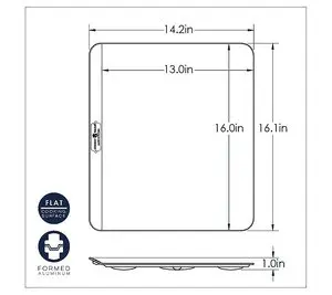 NORDICWARE Naturals Insulated Baking Sheet