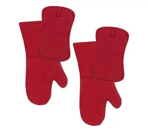 ALL-CLAD Silicone Oven Mitt And Pot Holder Set - One-color