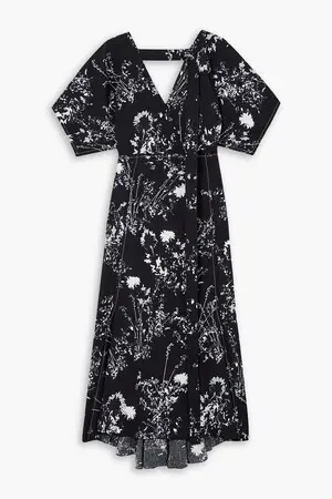 Victoria Beckham Tie Detailed Day Dresses