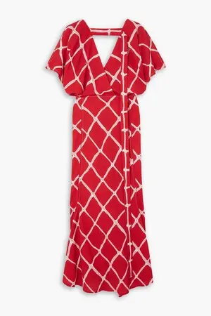 Victoria Beckham Tie Detailed Day Dresses