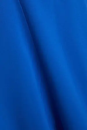 Victoria Beckham Crepe Midi Dress - Cobalt Blue