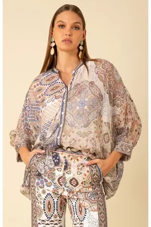 Hale Bob Frill Kaftans Tunics