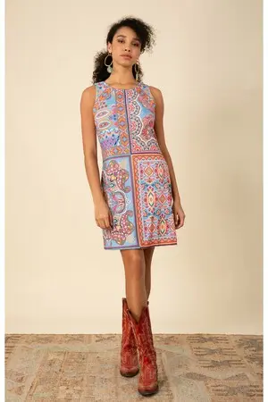 Hale Bob Paneled Cocktail Dresses