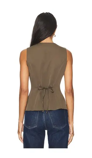 SNDYS. X Emiliana Top - Khaki