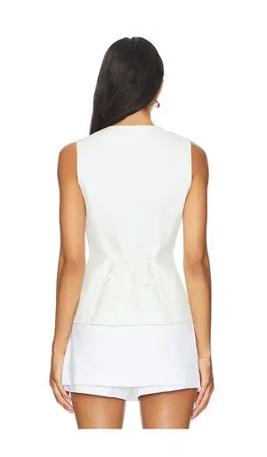 SNDYS. X Emiliana Top - White