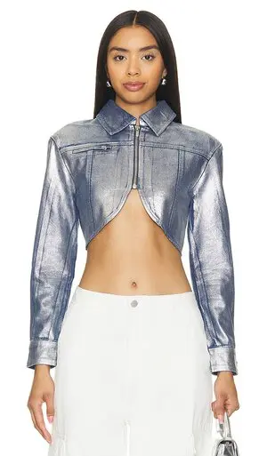 Superdown Uma Metallic Jacket
